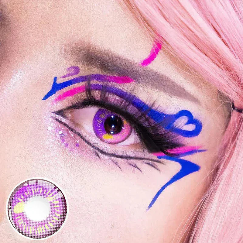Top 5 Stunning Purple Contact Lenses for Brown Eyes in 2025 – EYESFAV