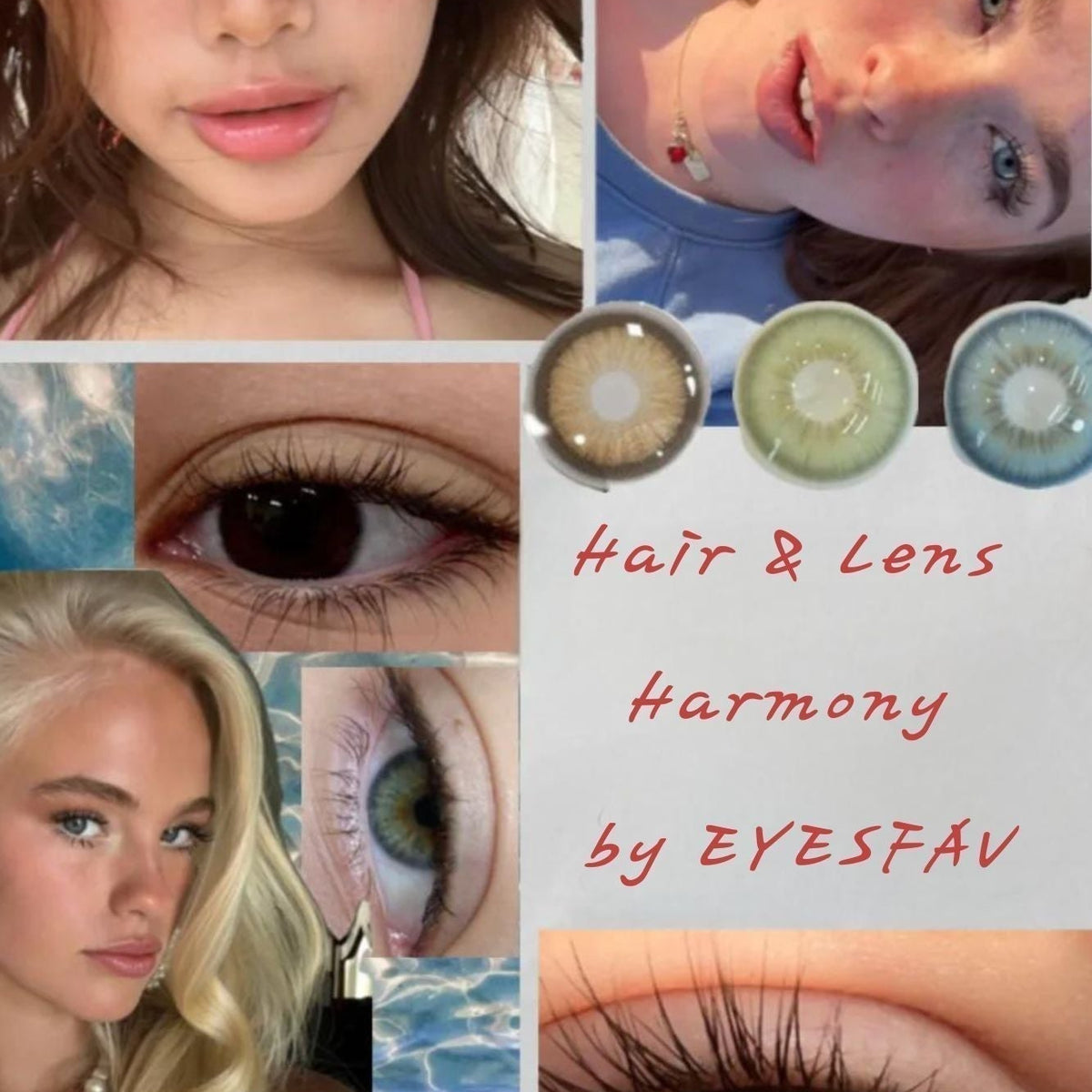 Hair Meets Eyes: The Hottest Color Lens Trends for Every Hair Shade ...