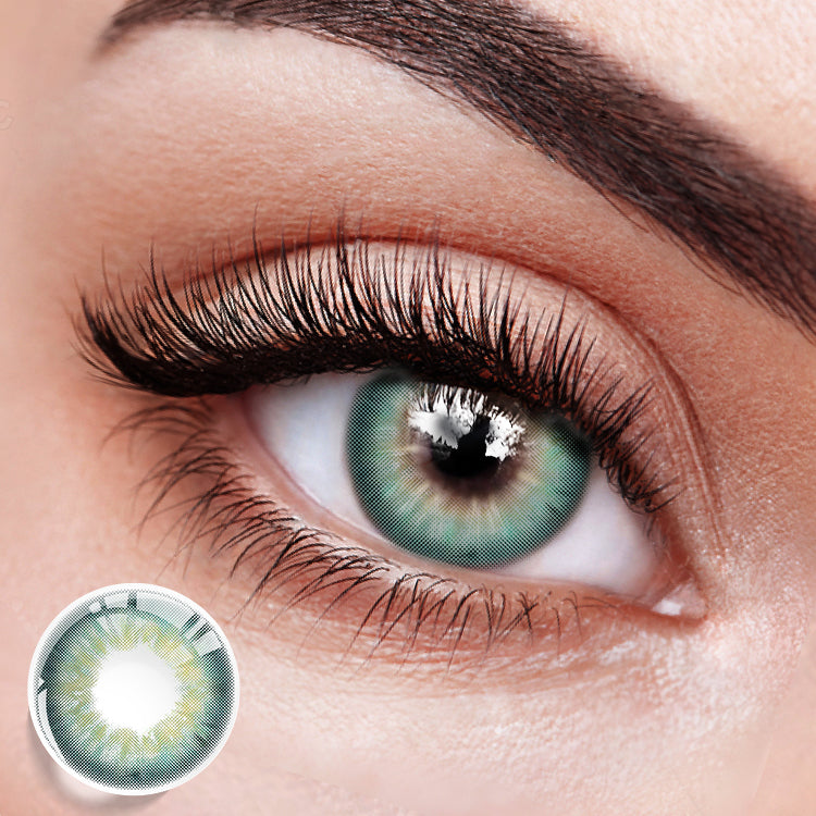 JK Green Colored Contact Lenses | 1 Year | Natural Vibes | 2024 Trends ...