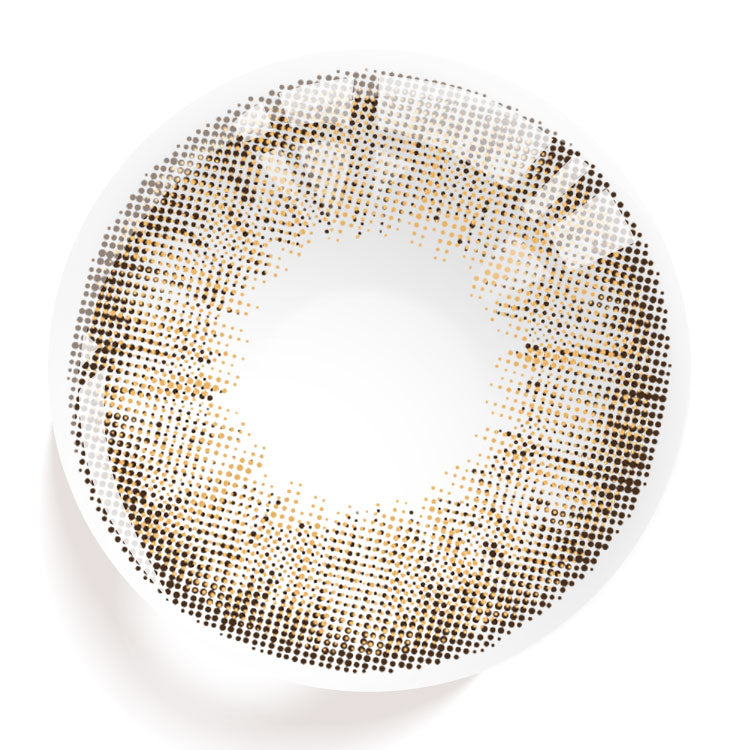 【Prescription】Celestial Brown Colored Contact Lenses | Fresh Gray ...