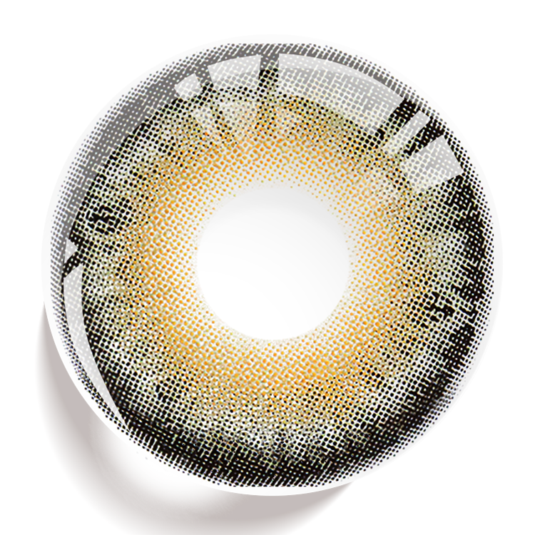 Wolf Shadow Gleam Gray Contact Lenses | Natural | Soft | Light – EYESFAV